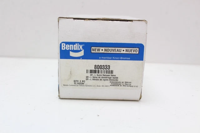 BENDIX QR-L BRAKE Inline Quick Release Valve - 800333 $48.21 - PicClick CA