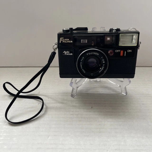 FUJIFILM FLASH FUJICA Auto Focus Point & Shoot 35mm Film Camera Power ...