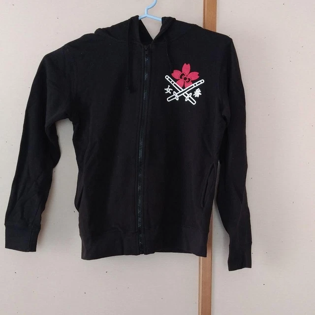 SAKURAZUKA YAKKUN X Hello Kitty Rare Hoodie Collab Black M Pocket Used $446.06 - PicClick AU