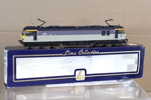 LIMA 204884 DETAILED Br Railfreight Class 92 Electric Locomotive 92004 ...