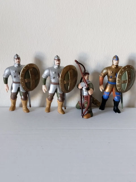 EARLY LEARNING CENTRE ELC Medieval Action Figures Bundle X4. Knights ...