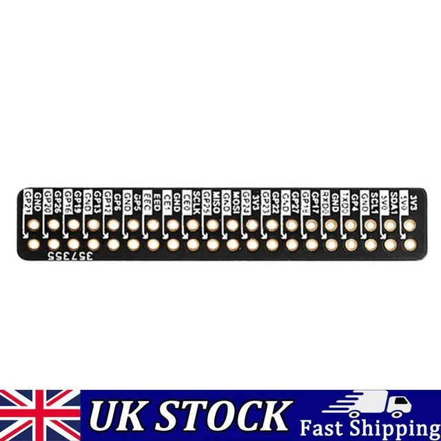 PCB DISTINGUISHABLE GPIO Pin Reference Board for Raspberry Pi 2 Model B ...