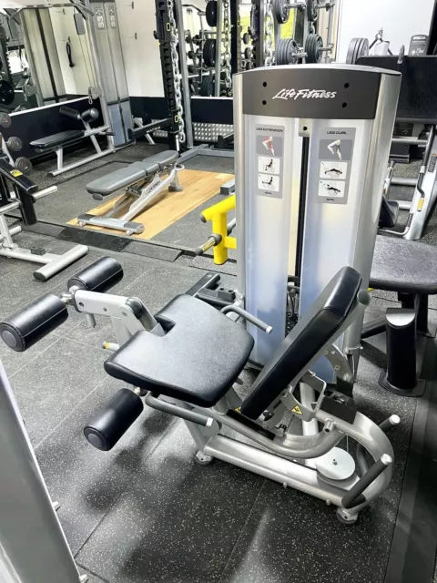 LIFEFITNESS OPTIMA SERIES Dual Leg Extension Lying Hamstring Curl ...