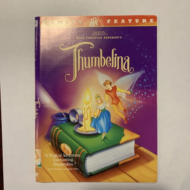 Thumbelina Dvd Don Bluth Barry Manilow Jodi Benson John Hurt Eur 4