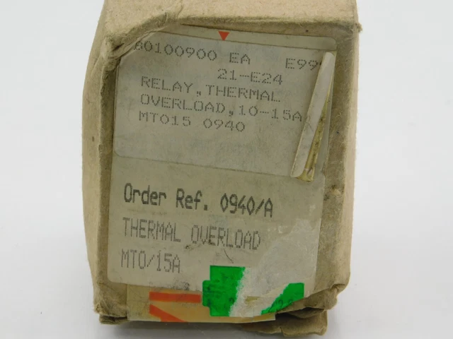 CEGELEC RELAY, THERMAL Mto15/28a BS4941 And, 660V Casing Defective $68. ...