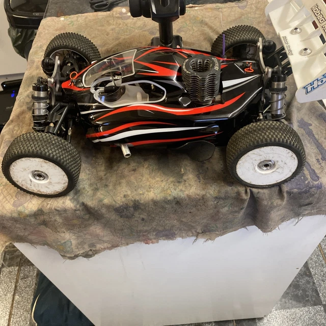 HYPER 7 .21 engine Runs Well original Transmitter Included new shell ...