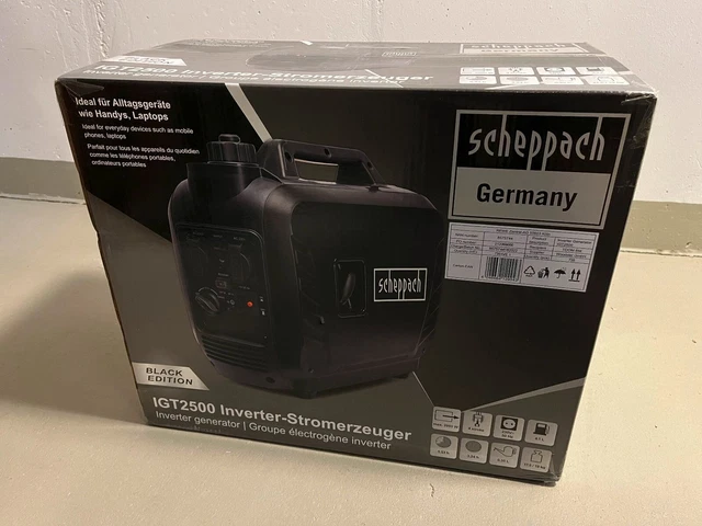 SCHEPPACH NOTSTROMAGGREGAT IGT 2500 2000W Stromaggregat Inverter ... SCHEPPACH NOTSTROMAGGREGAT IGT 2500 2000W Stromaggregat Inverter ...