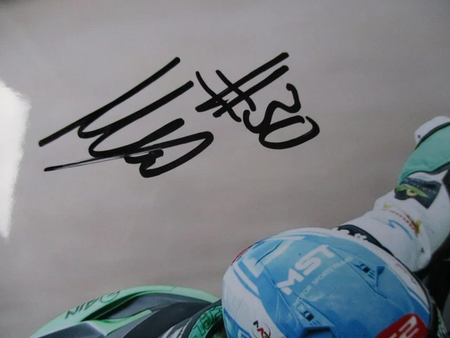 MAX COOK 2025 Signed Bsb British Superbikes Photo 12 X 8 £11.84 ...