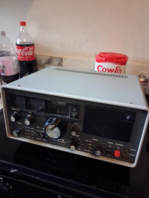 YAESU MUSEN FRG-7 BCL Shortwave Ham Radio Communications Receiver Made ...