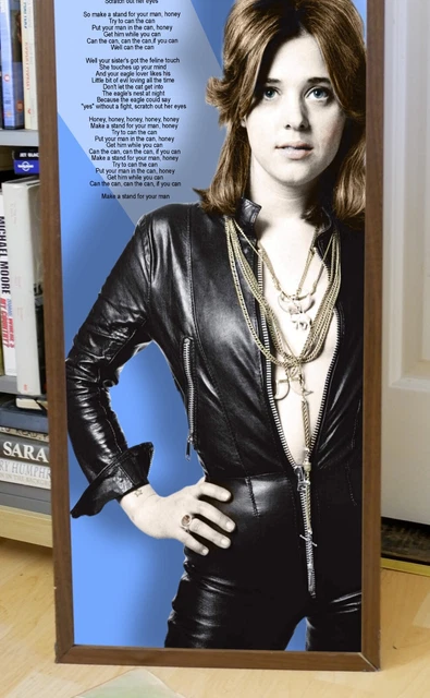 SUZI QUATRO CAN The Can Poster Lyric Sheet, Devil Gate Drive, Glam EUR ...