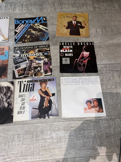 LOT DE 12 DISQUES VINYLES 45T.musique Afro-américaine Années 70-80 ...