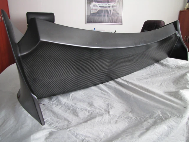 FORD FOCUS MK2 WRC Carbon Rear spoiler £2,400.00 - PicClick UK