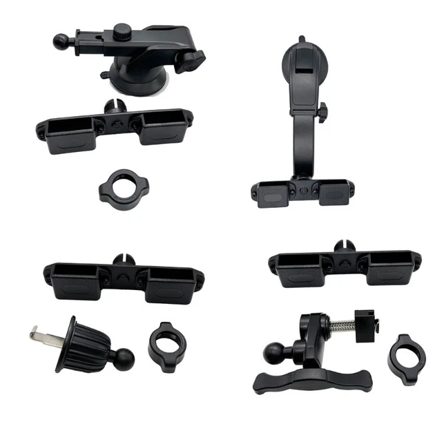 DOUBLE DEVICE MOUNT Walkie-Talkies Vehicle Bracket for Communication ...