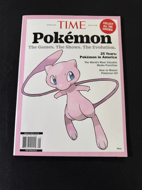 POKEMON MEW TIME Magazine Special Edition 25 Years In America Unread ...
