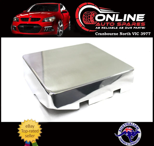 ALUMINIUM FUSE BOX Cover Polished fit Holden Commodore VF lid top $85. ...