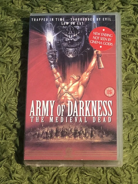 ARMY OF DARKNESS - THE MEDIEVAL DEAD en VHS rare import Anglais (evil ...