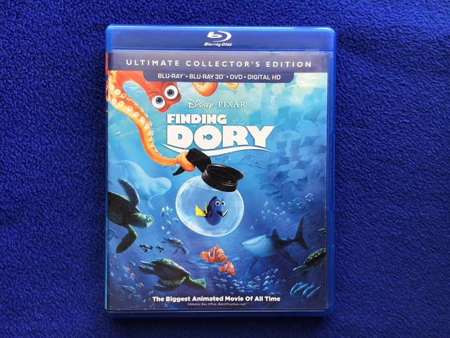 DISNEY PIXAR FINDING Dory Ultimate Collector Ed{Blu Ray 3D + Br + Dvd ...
