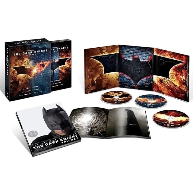 THE DARK KNIGHT Trilogy (3-DVD, 2012, Limited Edition Widescreen Edition) boxed £13.22 - PicClick UK