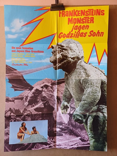 SON OF GODZILLA - German One Sheet Cinema Poster £52.71 - PicClick UK