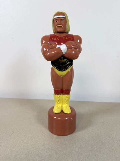1986 WWF HULK Hogan HULK RULES Not HULKAMANIA Empty Shampoo Bottle ...