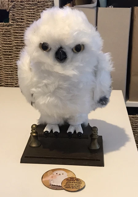 HEDWIG INTERACTIVE OWL Harry Potter Wizarding World Enchanting 15 Sound ...