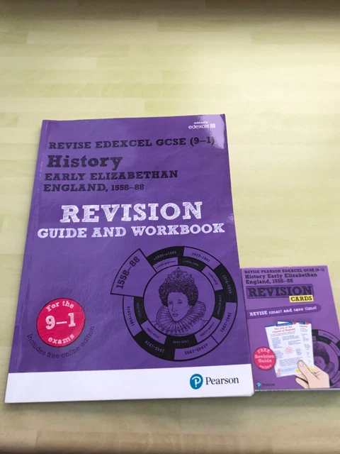 GCSE HISTORY EDEXCEL Early Elizabethan England 1558-88 Revision Guides ...