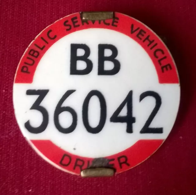 VINTAGE YORKSHIRE AREA Psv Drivers Badge. £12.00 - PicClick UK