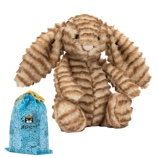 JELLY CAT BASHFUL Luxe Juniper Bunny Juniper Cute Doll Figure Pillow ...