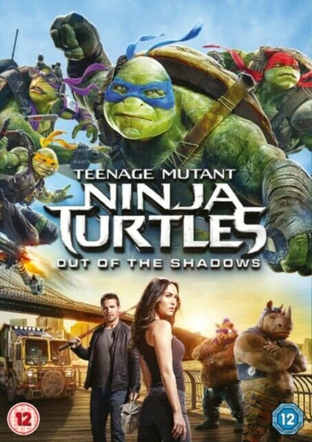 TEENAGE MUTANT NINJA Turtles: Out Of The Shadows DVD Megan Fox (2016) £ ...