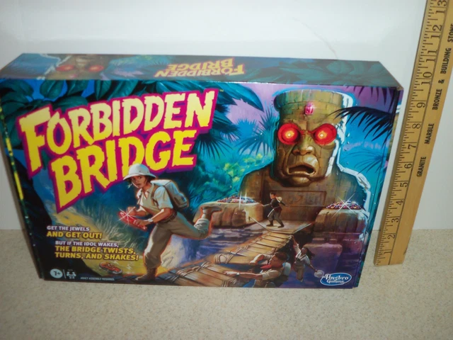 HASBRO FORBIDDEN BRIDGE Board Game 2021 Re-Edition F3178 New 4823 £39. ...