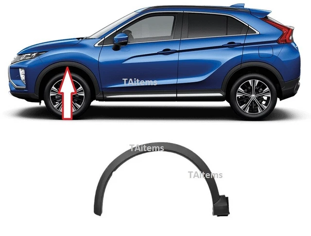 FRONT LEFT FENDER Moulding Trim Fits For Mitsubishi Eclipse Cross 2018 ...