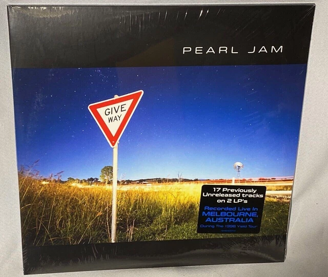PEARL JAM GIVE Way 2LP VINYL live Australia 1988 RSD 2023 Yield Tour ...