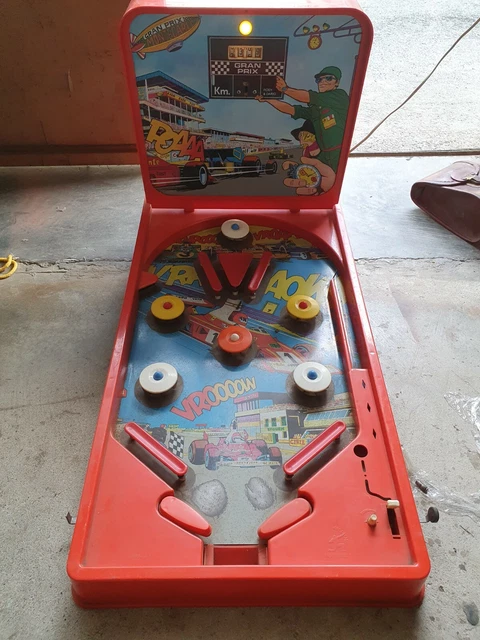 FLIPPER ARCOFALC ELETTRICO Anni 70/80 Ferrari Miki Lauda Grand Prix ...