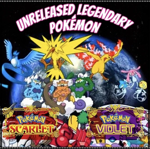POKÉMON ÉCARLATE ET Violette Inédite Légendaire brillant et non brillant ! EUR 7,67 - PicClick FR