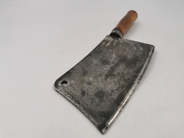 ANCIEN HACHOIR A MAIN DE BOUCHER Gravé PEUGEOT FRERES OCT 188 EUR 25,00 ...