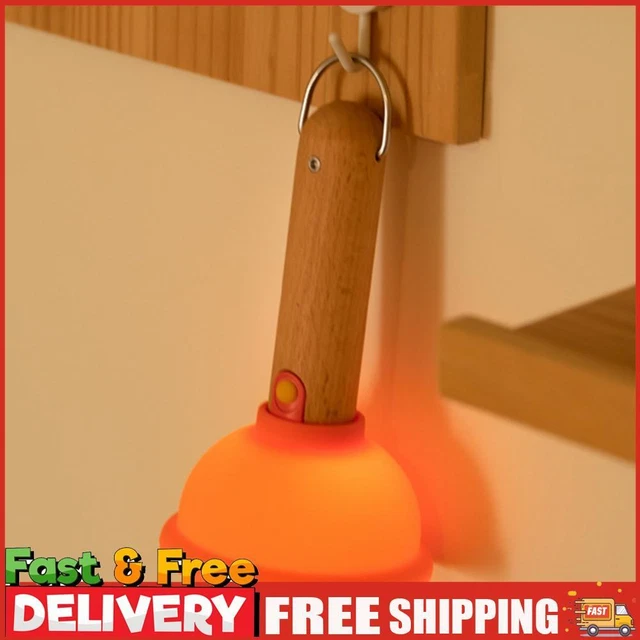 PLUNGERS FUNNY NIGHT Light Rechargeable Mini Plungers Night Light for ...