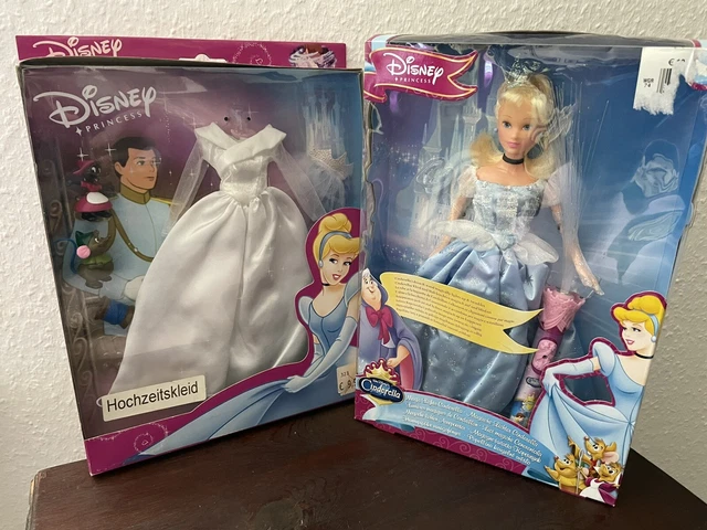 DISNEY PRINCESS CINDERELLA doll Simba fairy tale Barbie play doll ...