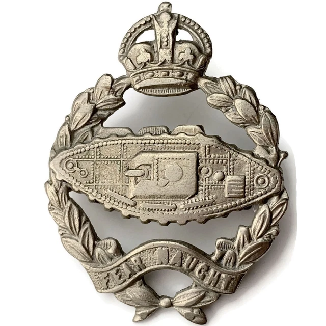 ORIGINAL WW2 ROYAL Tank Regiment Cap Badge RTR Corps £24.99 - PicClick UK