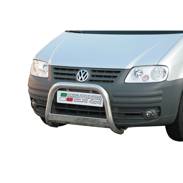 VW CADDY BULL Bar Nudge A Bar 2004-2014 Chrome Stainless Steel 63mm £ ...