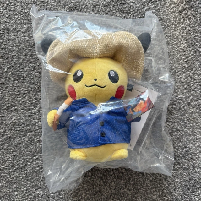 POKÉMON CENTER × Van Gogh Museum: Pikachu Plush - 7 ¾ In. - Brand New £ ...