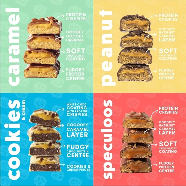 YUBI VARIETY BOX 12 Pack - Protein Bars - 99 Calories, High Protein ...