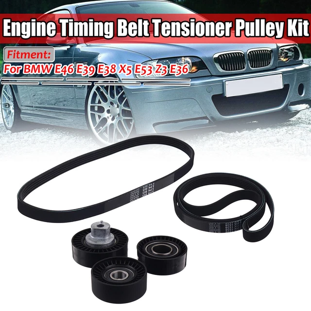 POUR BMW E46 E39 E38 X5 E53 Z3 E36 Conti Key RIP belts and Rolls package EUR 70,79 - PicClick FR