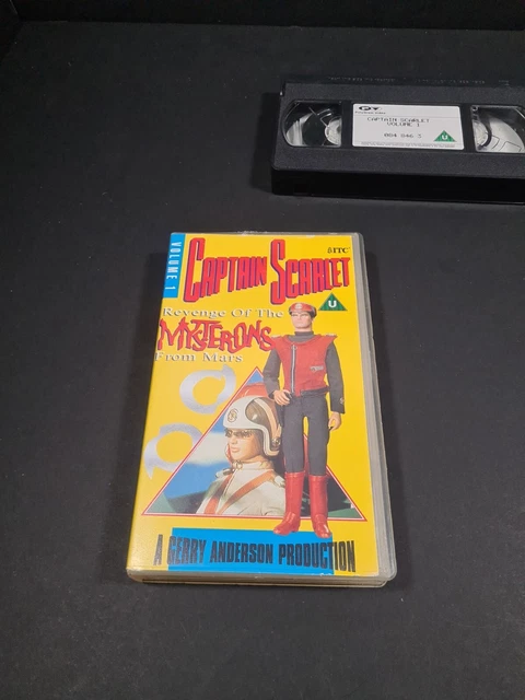CAPTAIN SCARLET & The Mysterons Volume 1 2001 VHS Video £5.00 - PicClick UK