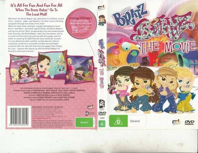 BRATZ BABYZ-THE MOVIE-2006 Movie-Animated-MGA Entertainment-Movie MGAE ...