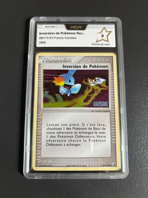 CARTE POKÉMON INVERSION de pokémon 88/115 PCA 9 reverse ex forces ...
