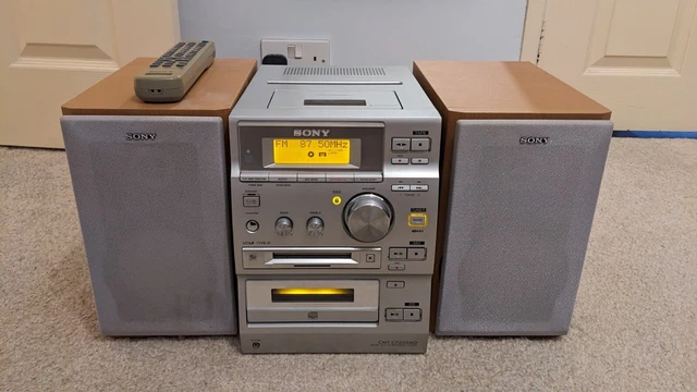SONY MIDI HIFI System CMT-CP500MD Mini-disc Recorder CD Tape Player ...