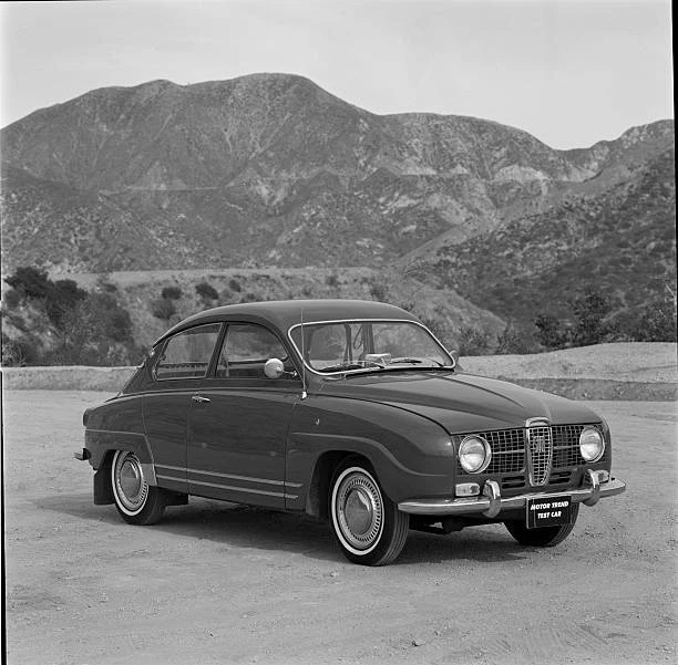 1967 SAAB 96 Model Road Test 2 Motor Racing Old Photo $9.00 - PicClick AU