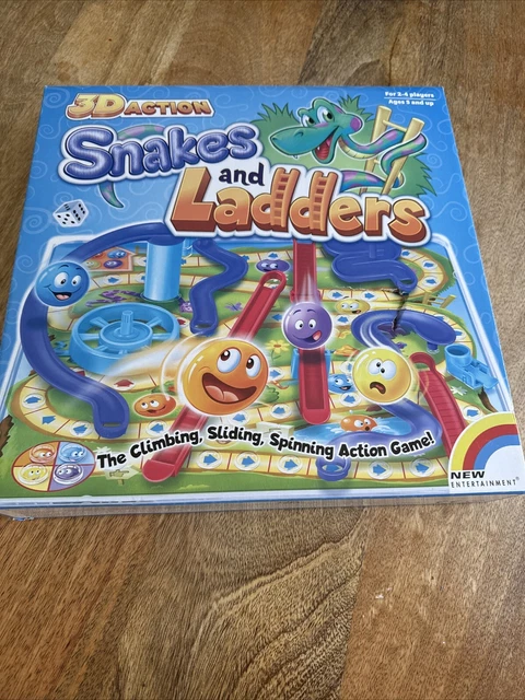 SNAKES AND LADDERS 3D Game. Brand New. Unopened. £6.00 - PicClick UK
