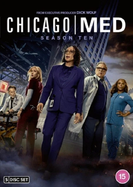 CHICAGO MED SEASON 10 Series Ten Tenth (Oliver Platt) New DVD Box Set ...