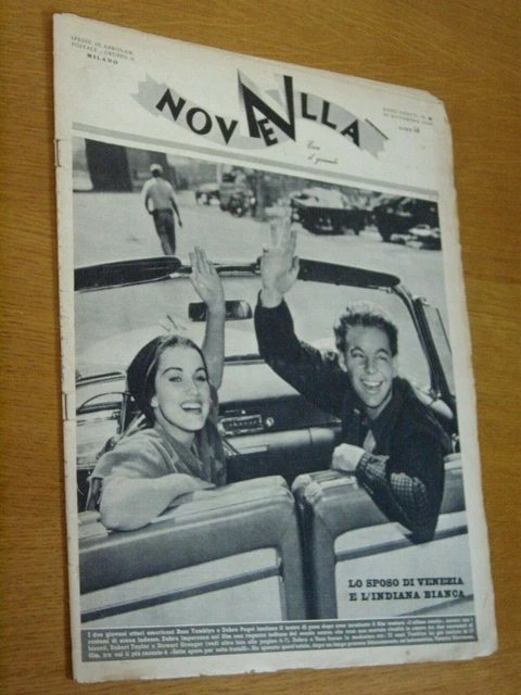 NOVELLA 25 NOVEMBRE 1956/48 Russ Tamblyn Debra Paget John Wayne Maureen ...